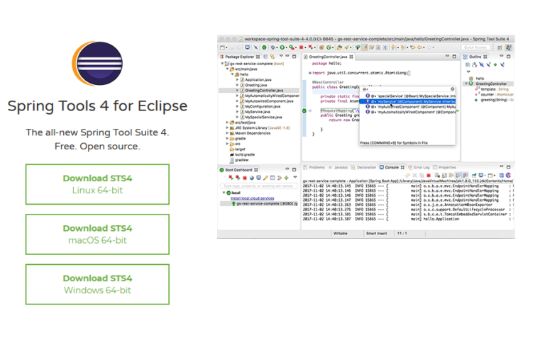 Spring Tool Suite 4 (SpringBoot) インストール - しすろぐ