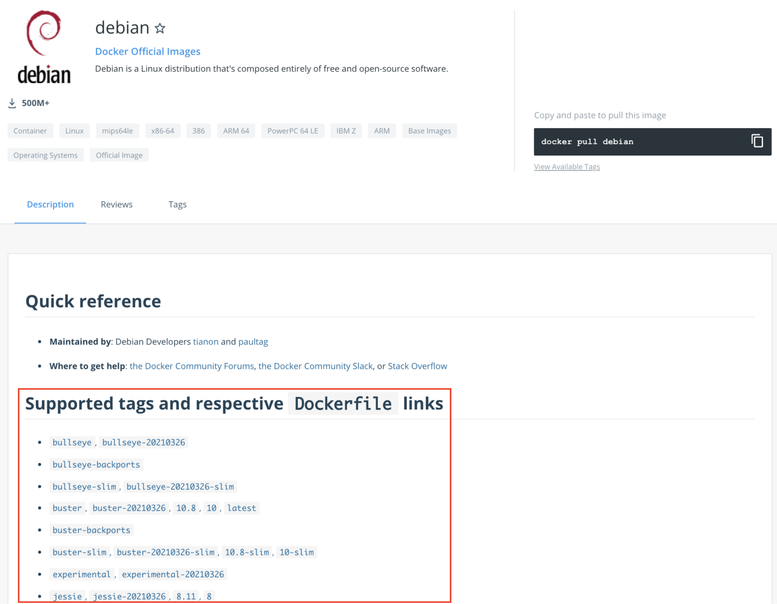 Docker Debian Apache Dockerfile コンテナ 環境 作成 - しすろぐ