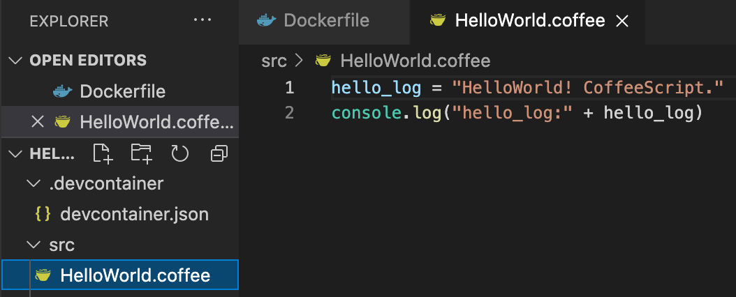 CoffeeScript インストール HelloWorld FizzBuzz サンプル - しすろぐ