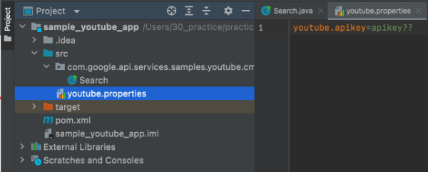 YouTube API 設定 サンプル コード Java - しすろぐ