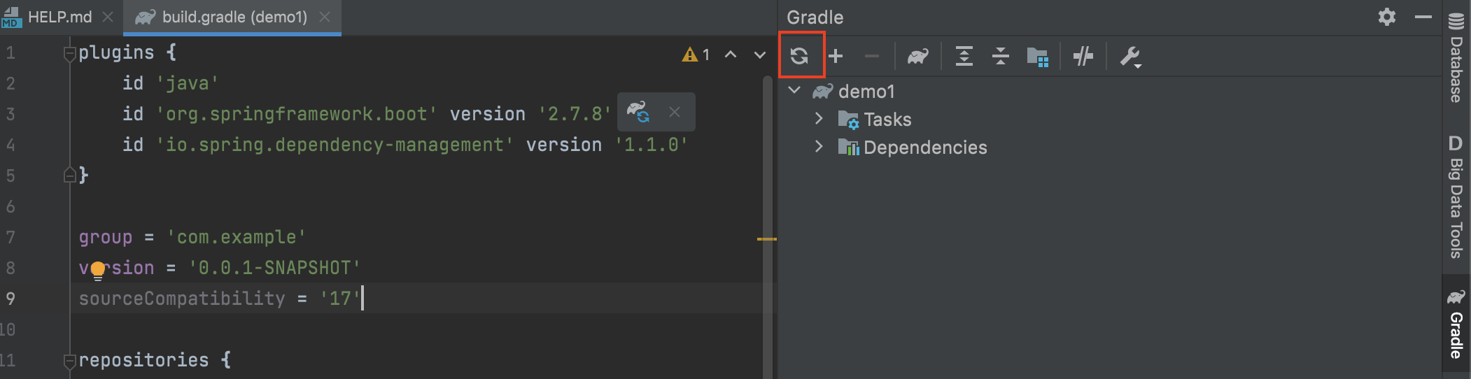 Intellij SpringBoot Gradle プラグイン エラー - しすろぐ