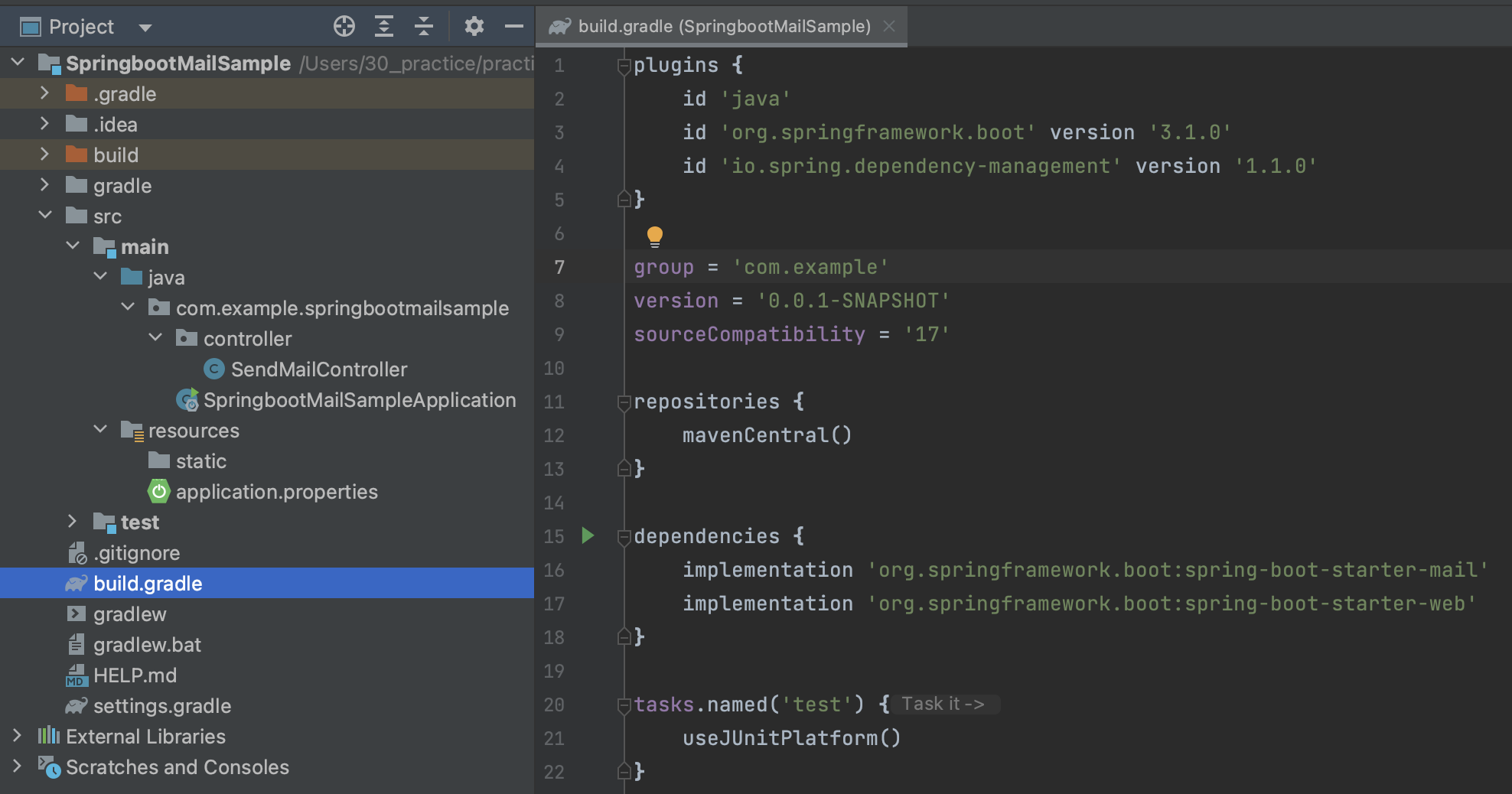 SpringBoot メール送信 実装 サンプル MailHog - しすろぐ