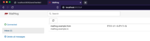 SpringBoot メール送信 実装 サンプル MailHog - しすろぐ