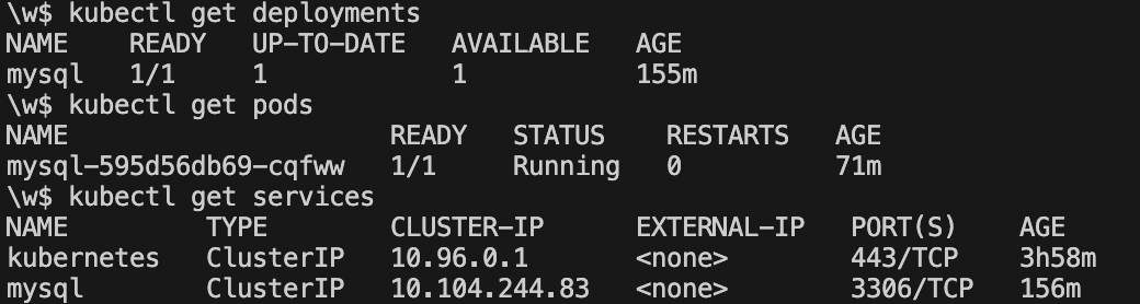 Kubernetes MySQL クラスター 作成 - しすろぐ