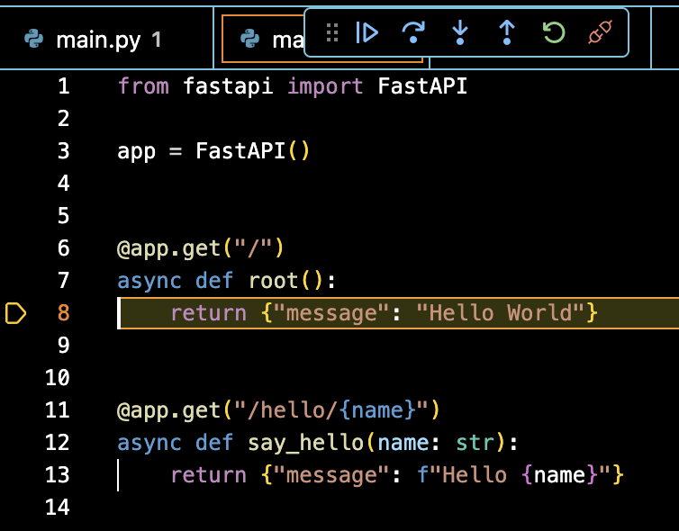 FastAPI Docker VSCode デバッグ 設定 - しすろぐ